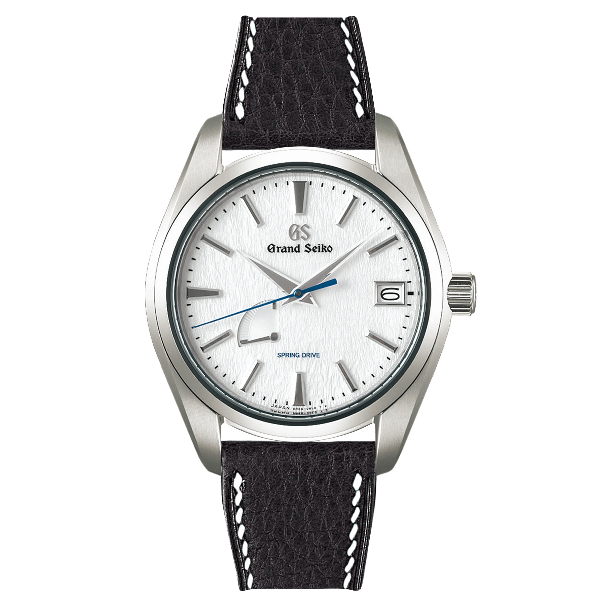 Minerva Box Leather Strap for Grand Seiko SBGA models - Quick-Release ...