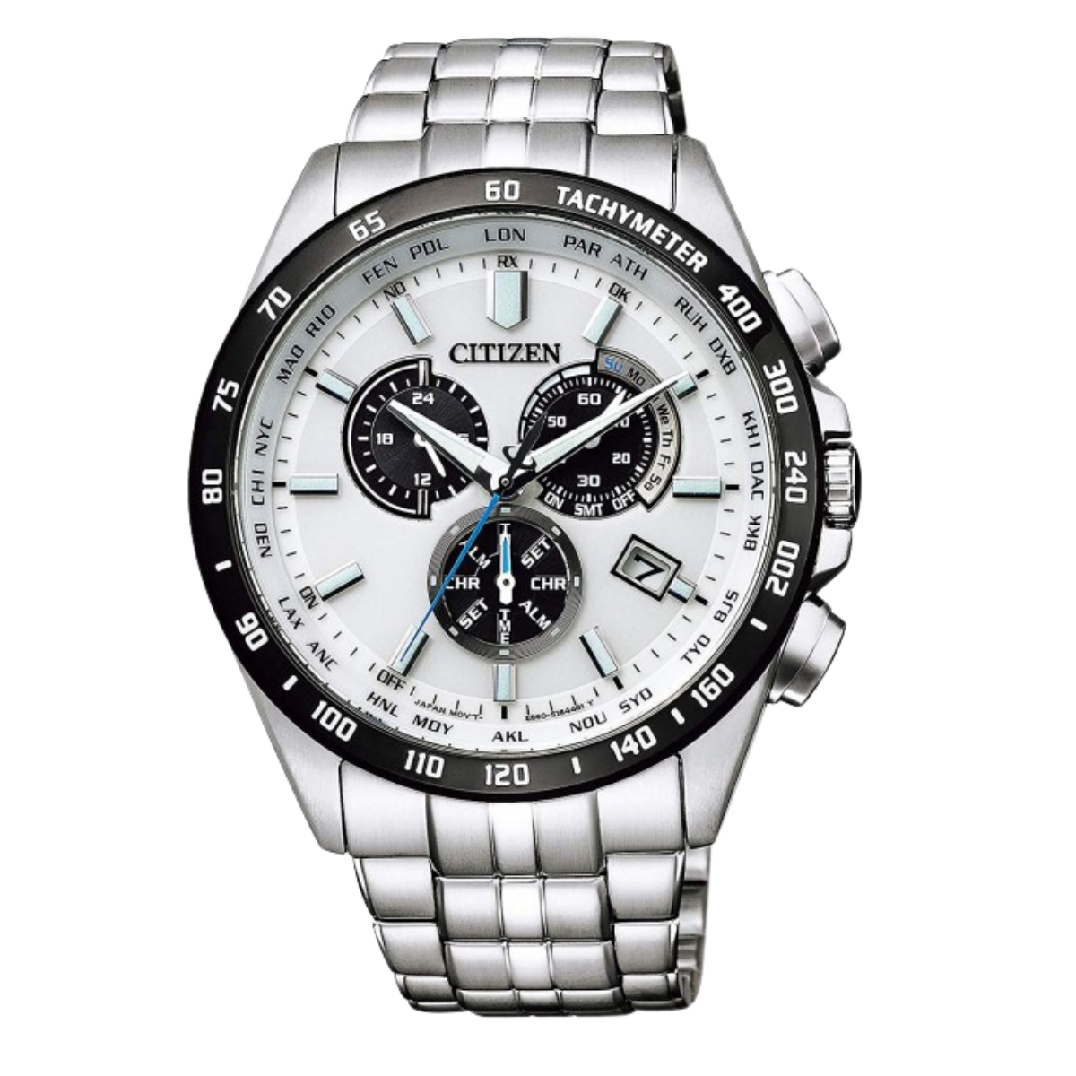 Citizen Collection CB5874-90A CB5874 Radio Wave Controlled Chronograph ...