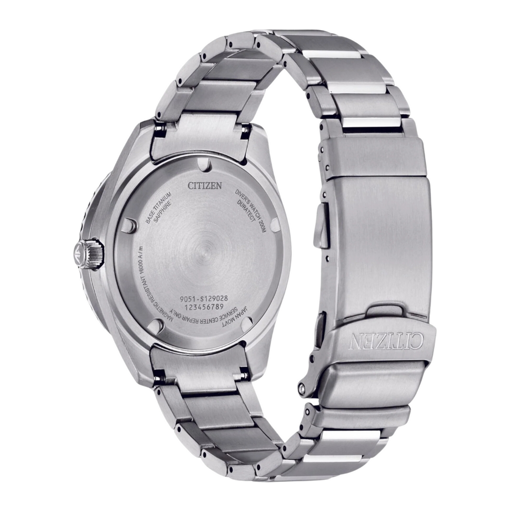 Citizen Promaster Marine Titanium NB6021-68L Diving Blue Dial ...