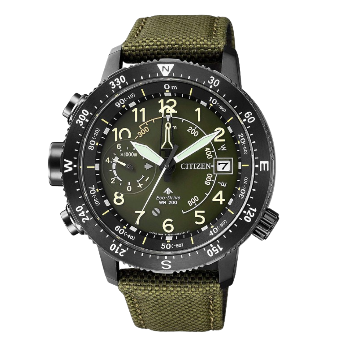 Citizen Promaster BN4046-10X BN4046 BN4046-10 Altichron Land Eco-Drive ...
