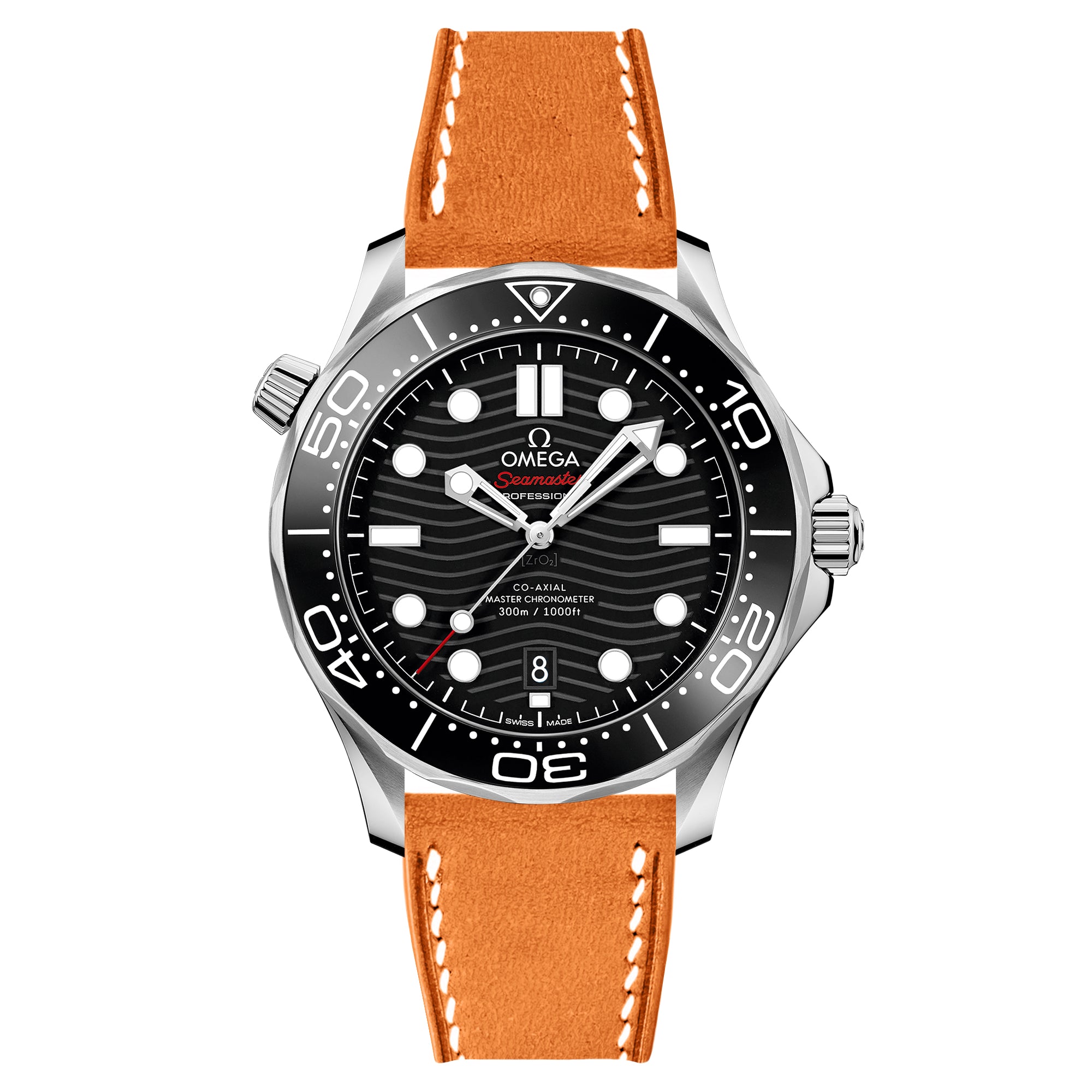 Yellow Pueblo Leather Watch Strap | Omega Seamaster 300 | 20mm