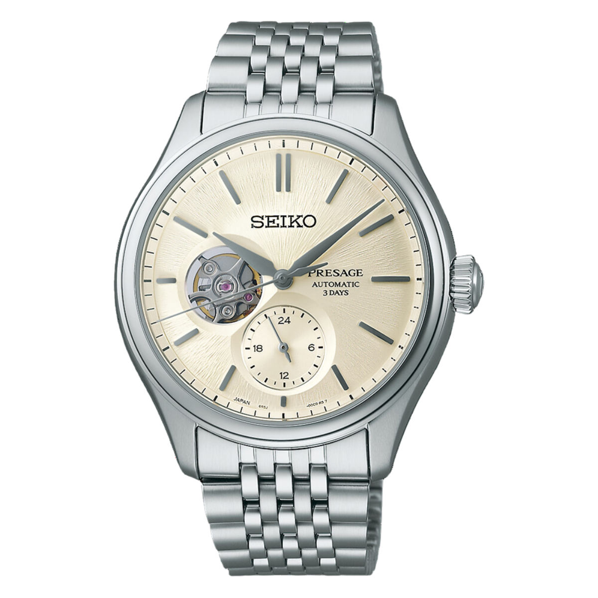 Seiko Presage Classic 'SHIRO-IRO' SPB469J1 SPB469 SPB469J Open Heart ...
