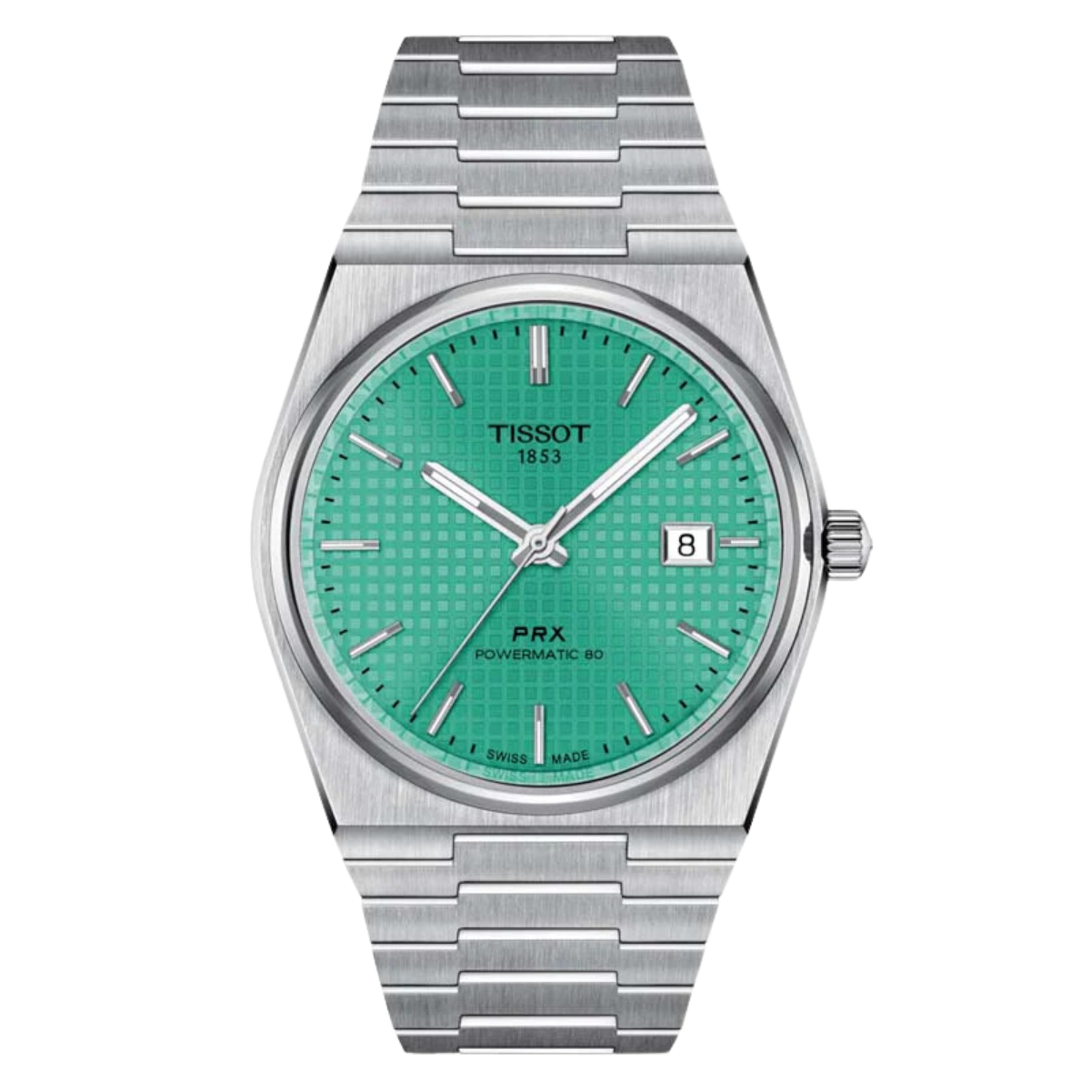 Tissot PRX Powermatic 80 Watch | Green Dial (T1374071109101)