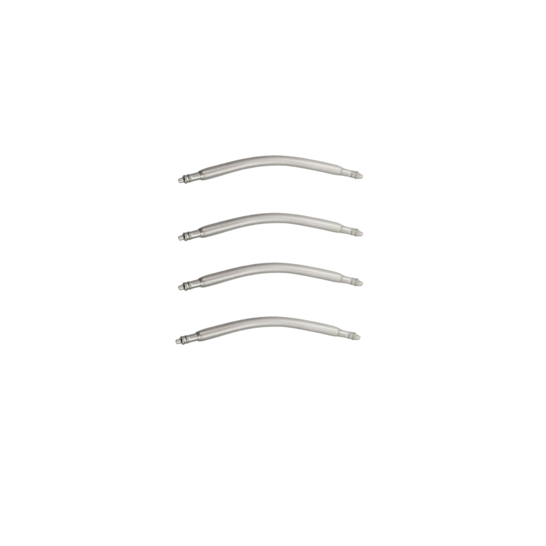 Premium Curve End Stainless Steel Quick Release Spring Bars (1.5mm, 1.8mm)
