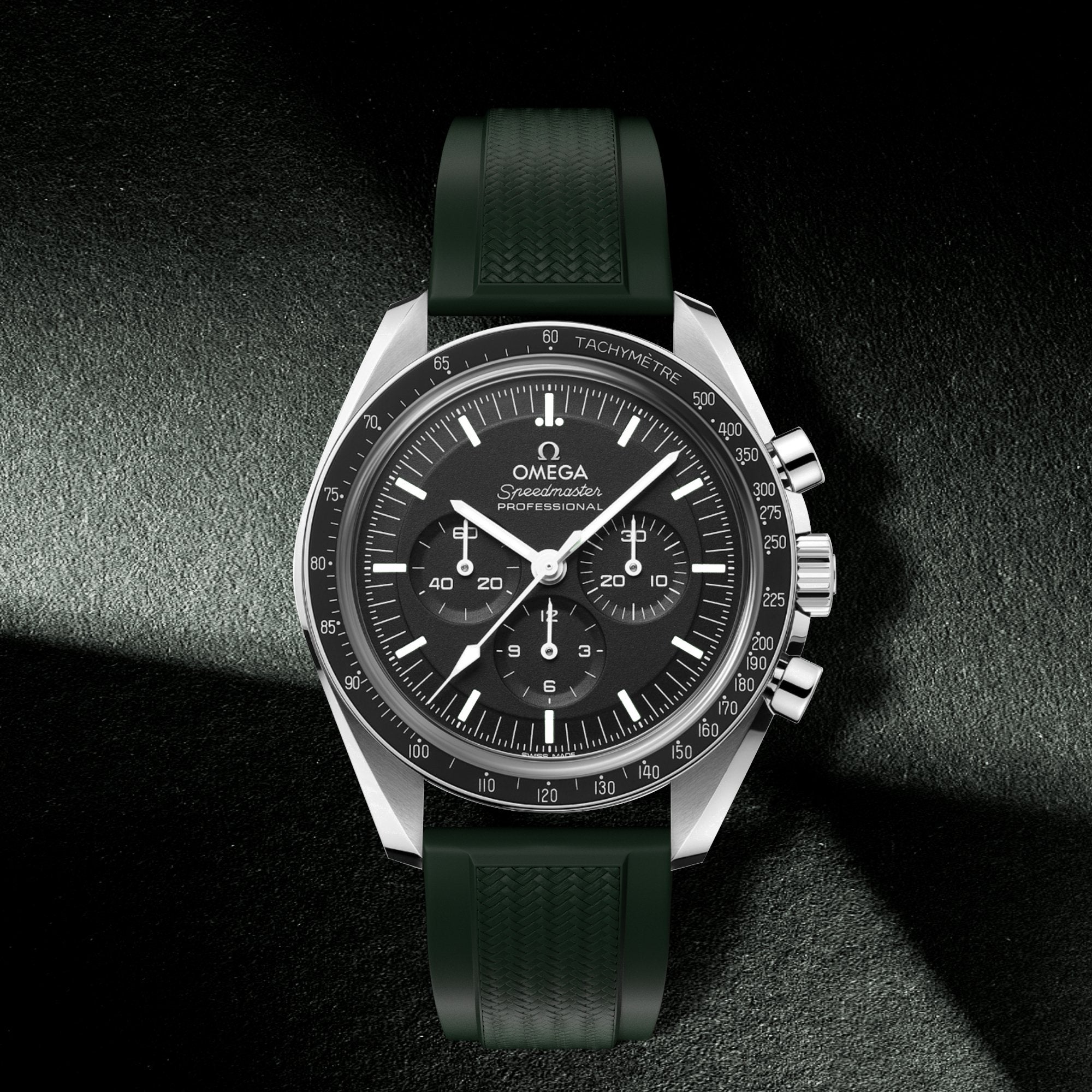 Watch Straps for Omega Speedmaster Moonwatch | 20mm Leather, Rubber ...