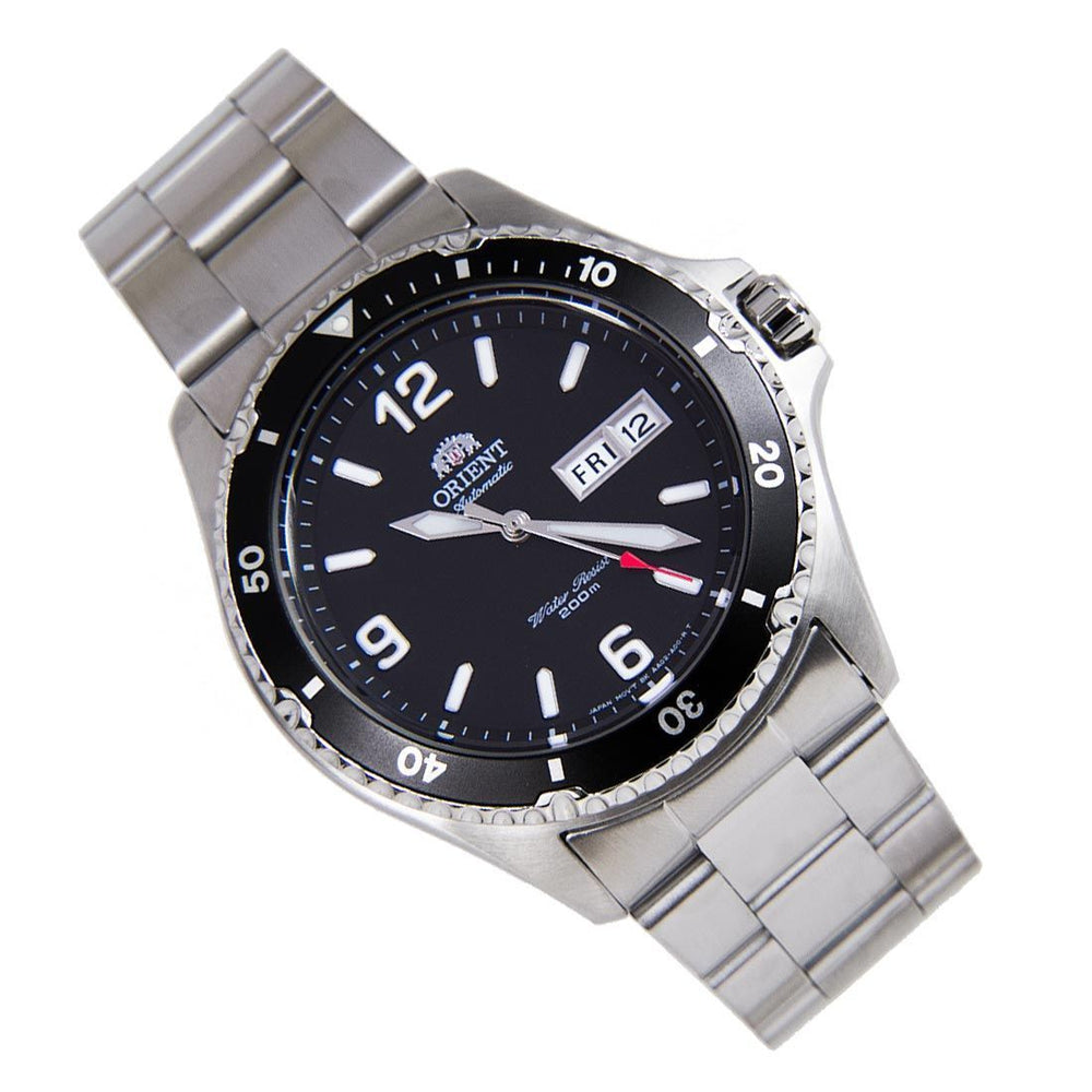 Orient FAA02001B9 AA02001B Mako II Mechanical Black Dial Diving Watch ...