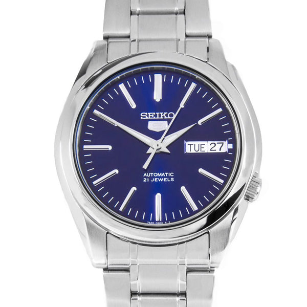 Seiko 5 Automatic Blue Dial SNKL43K1 SNKL43 SNKL43K Stainless Steel ...