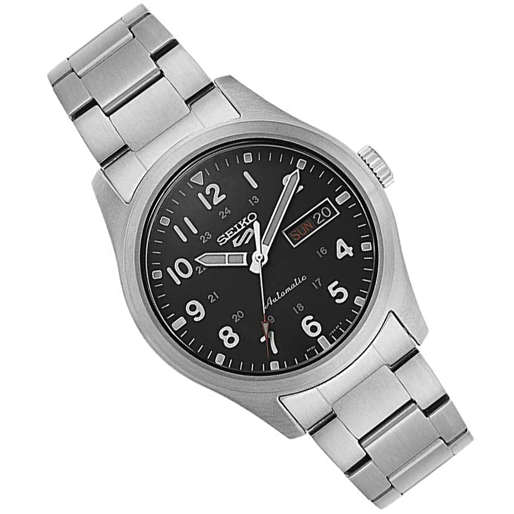 Seiko 5 Field Sports Black Dial SRPG27 SRPG27K SRPG27K1 Automatic Watch ...