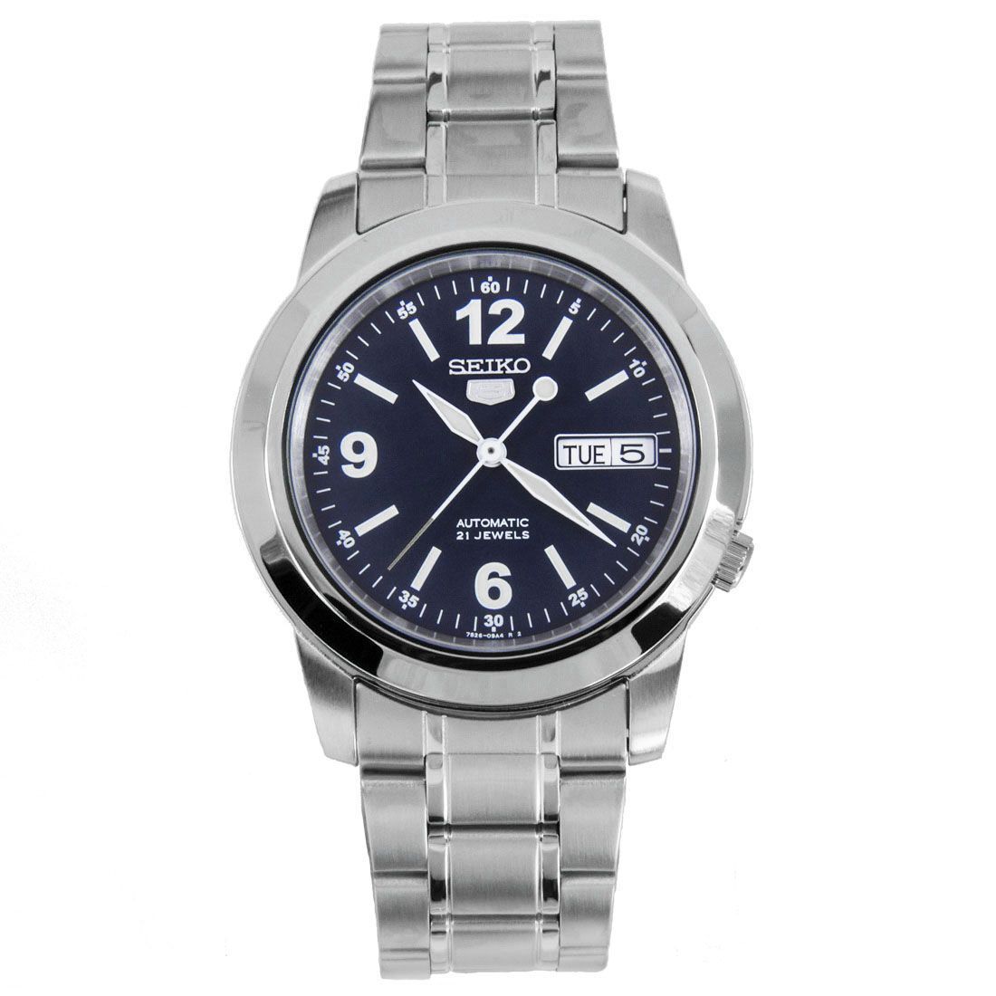 Seiko 5 Mechanical SNKE61K1 SNKE61 SNKE61K Blue Analog Casual Watch ...