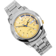 Seiko 5 SNKK29K1 SNKK29 SNKK29K Yellow Dial Automatic Watch - StrapSeeker