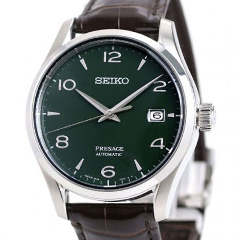 Seiko Japan Presage SPB111 SPB111J1 Limited Edition Green Enamel Watch ...
