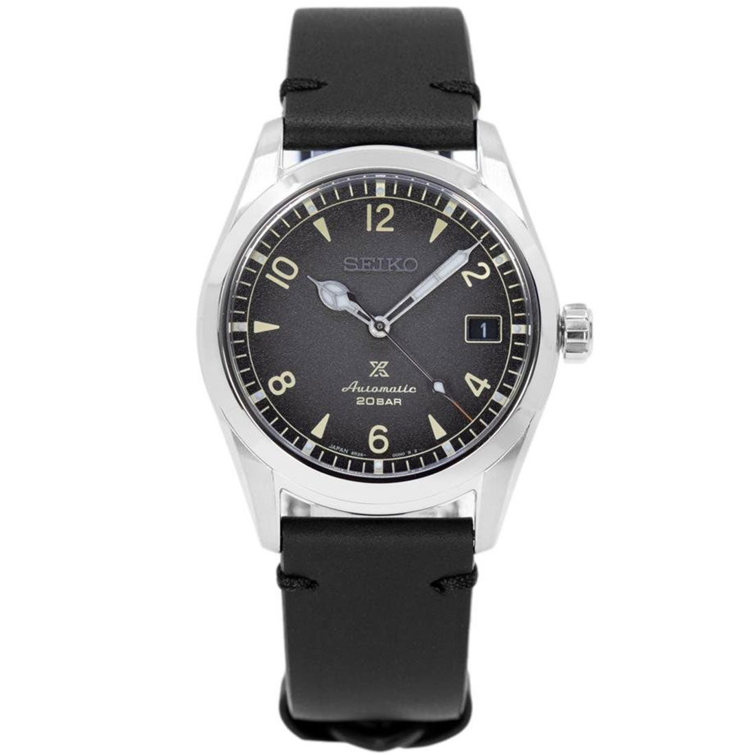Seiko Prospex Alpinist Leather Watch SPB159J1 SPB159 SPB159J - StrapSeeker