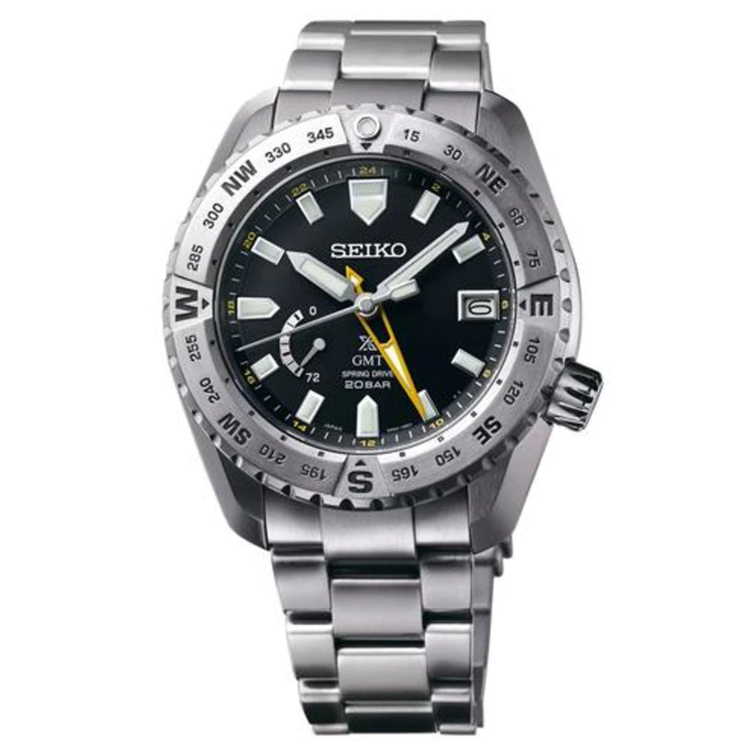 Seiko Prospex LX Line GMT Spring Drive Watch SNR025 SNR025J1 - StrapSeeker
