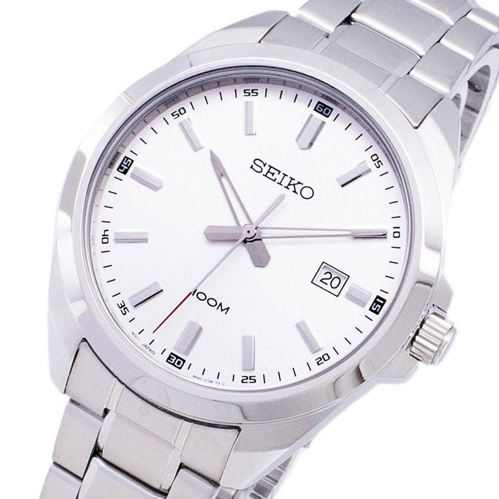 Seiko Quartz SUR273P1 SUR273 SUR273P Classic Stainless Steel Watch ...