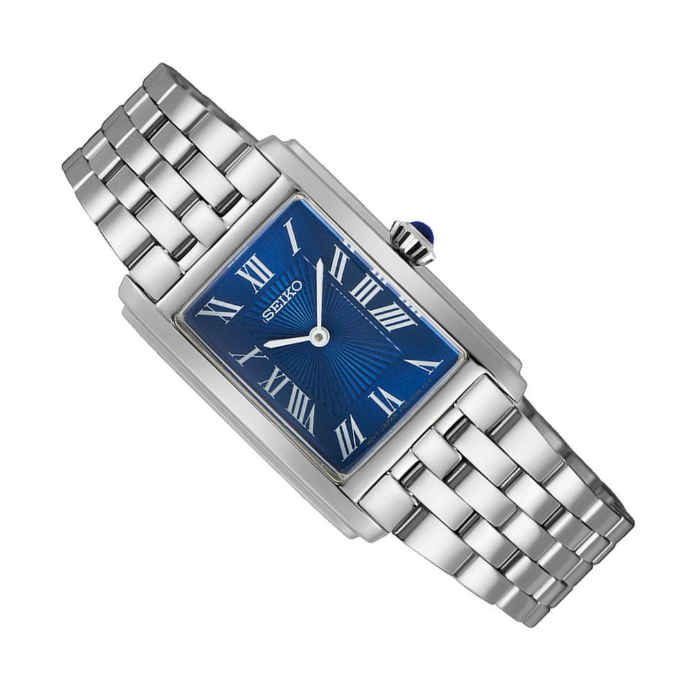 Seiko SWR085P1 SWR085P SWR085 Classic Blue Quartz Analog Watch ...